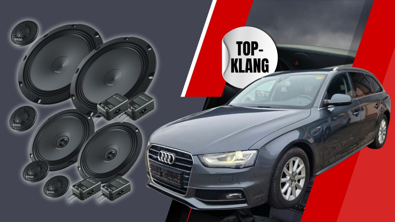 Erleben Sie höchste Klangqualität: Audi Sound System für Audi-Fahrzeuge